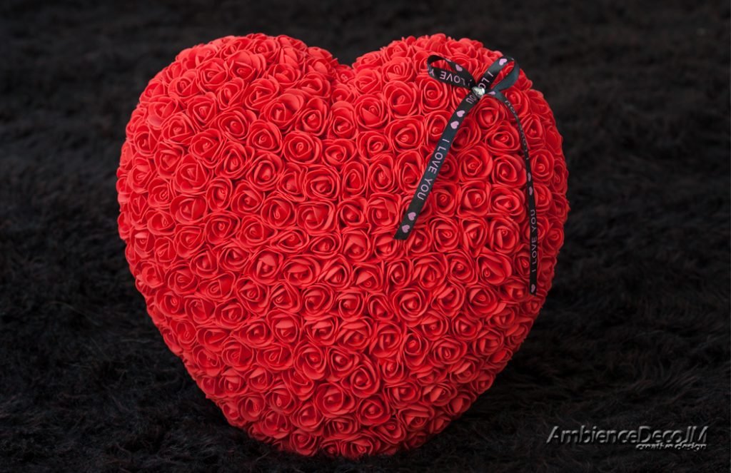 Rose Hear Red | Preserved Floral Arrangements & Silk Flowers