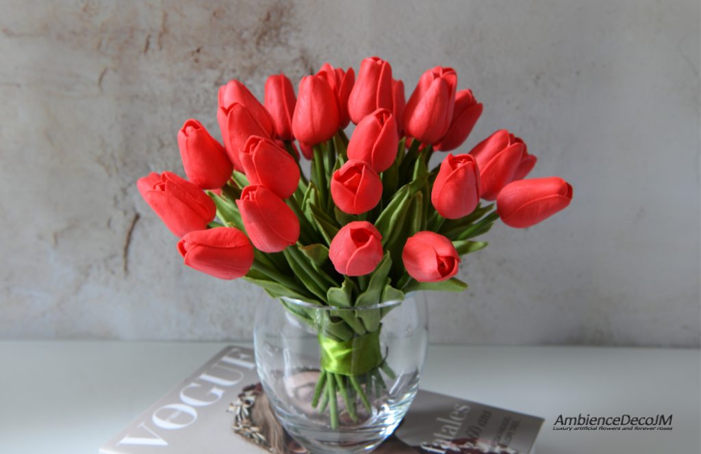 Artificial flowers arrangements