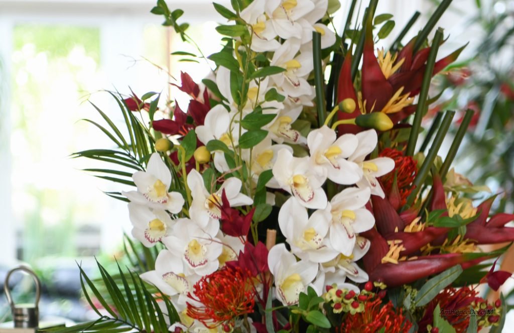 Large artificial tropical arrangements | Preserved Floral Arrangements ...